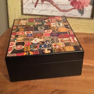 Accents | Cigar Wood Decorative Box | Poshmark
